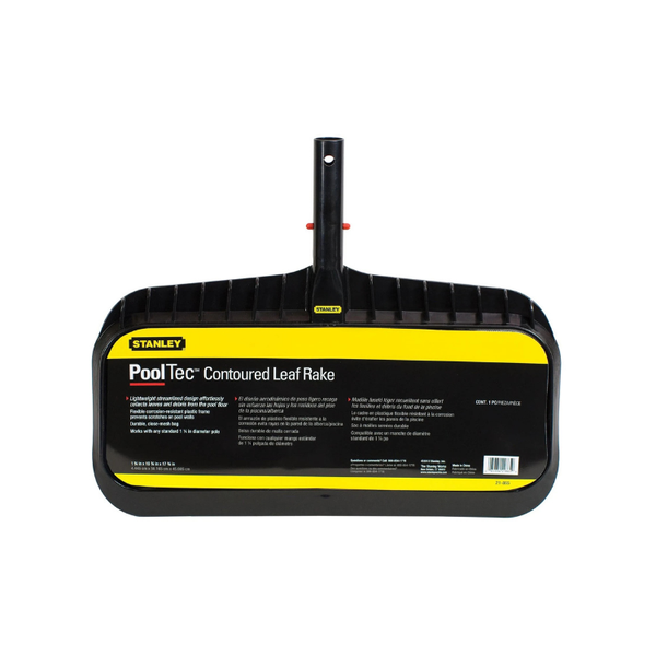 Buy Stanley PoolTec Contoured Leaf Rake for Easy Pool Cleaning ...